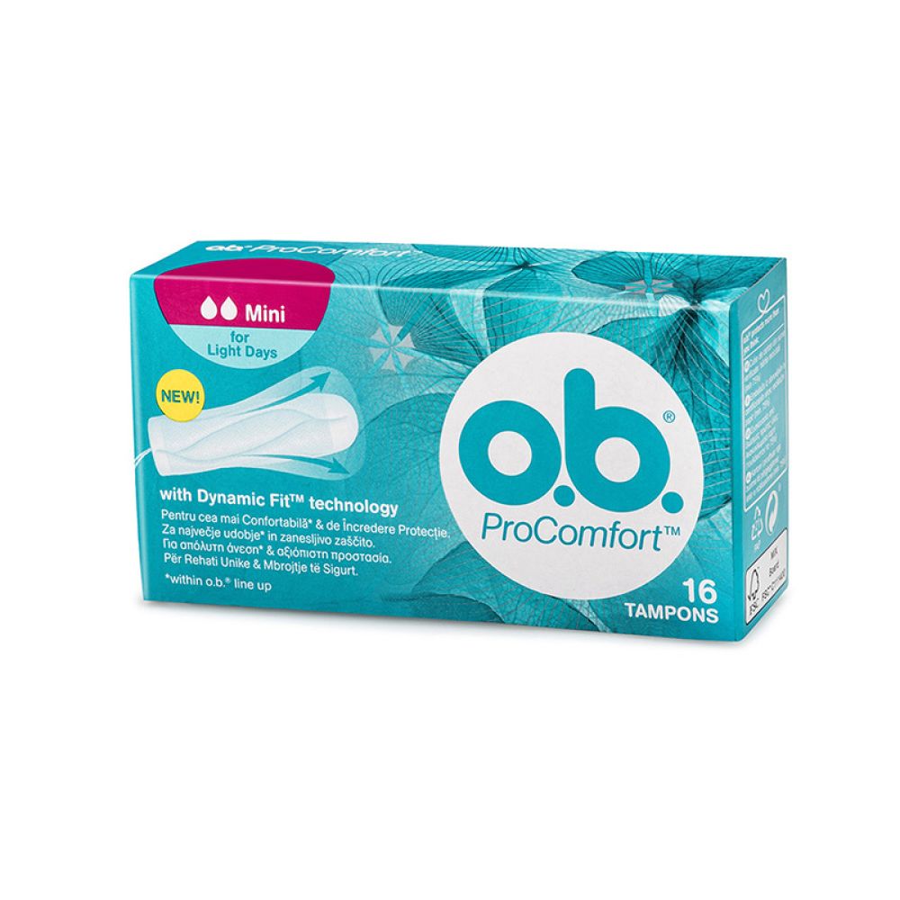 Tamponi OB ProCmfort mini 16kom-Online prodaja-Apoteka Živanović