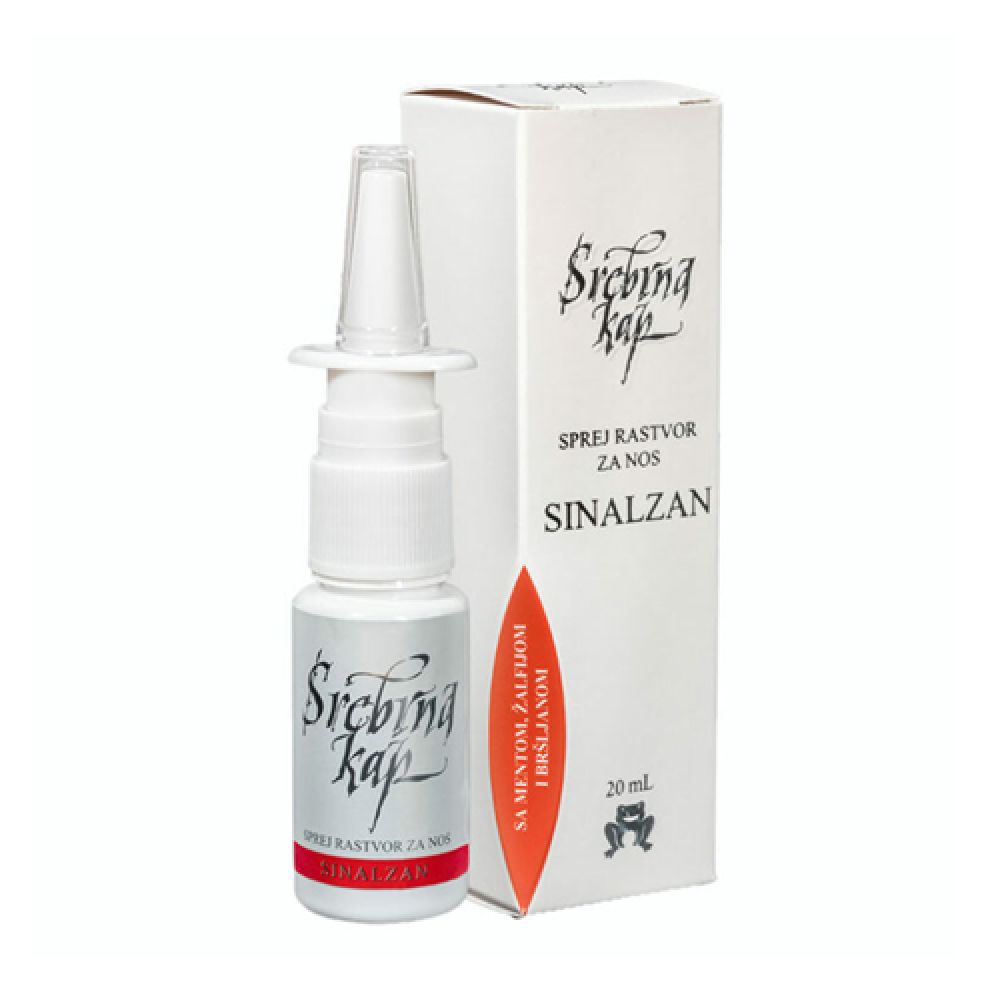 Srebrna kap sprej za nos SINALZAN sa bršljenom 20ml - Online prodaja ...