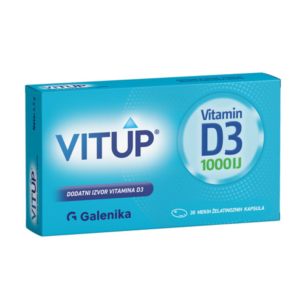 Vitup Vitamin D3 1000IJ-Online prodaja-Apoteka Živanović
