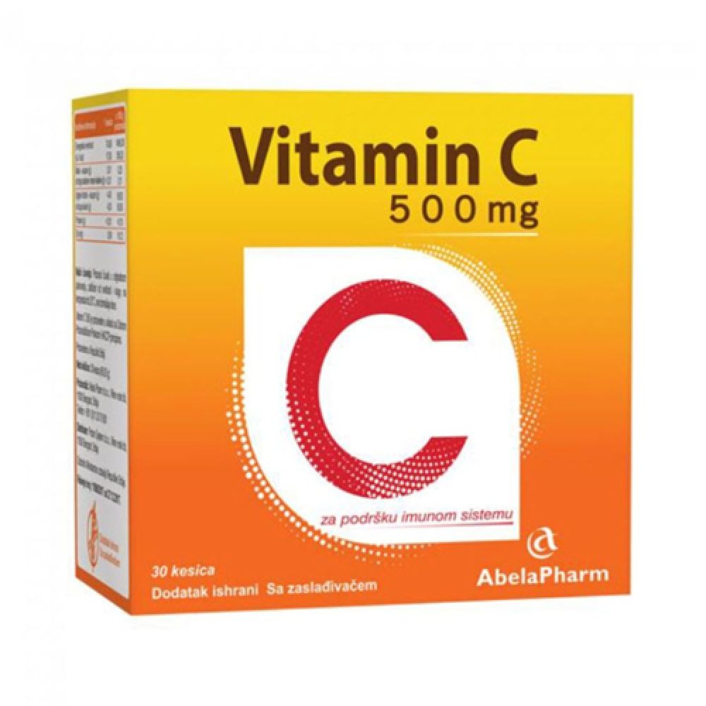 Vitamin C 500mg 30 kesica - Online prodaja - Apoteka Živanović