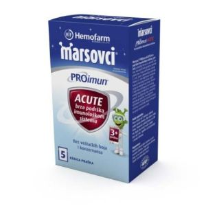 Marsovci PROimun Acute, prašak 5 kesica - Online prodaja - Apoteka ...